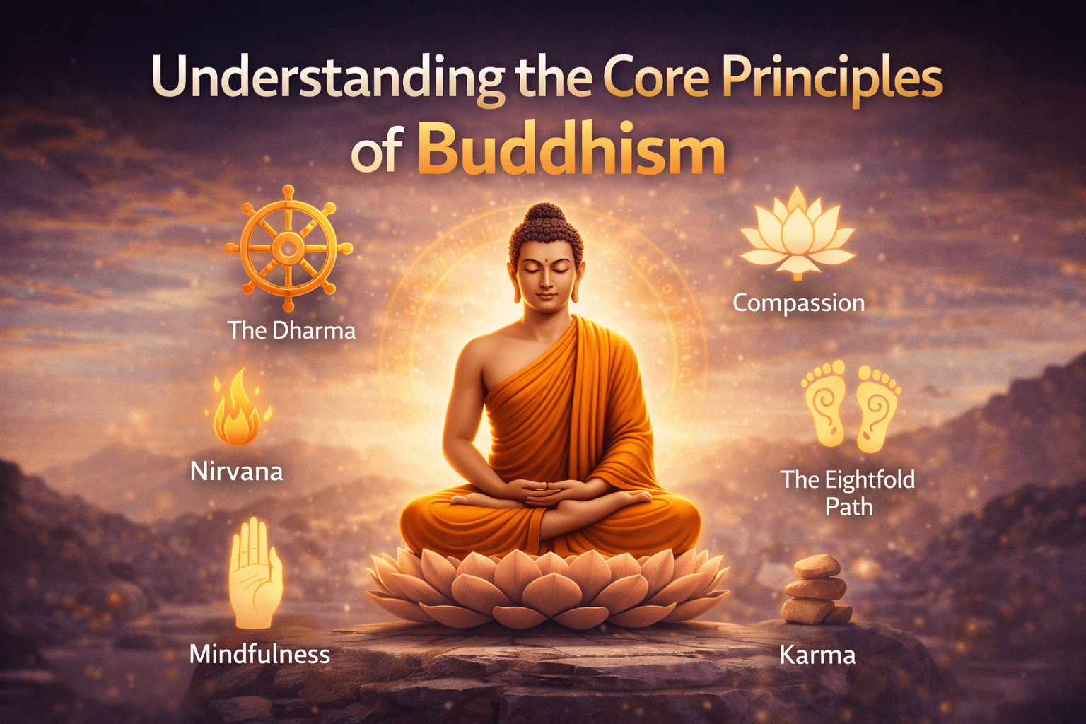 Core Principles of Buddhism Explained Simply